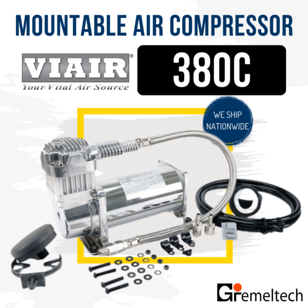 Viair 380C Mountable Compressor (Single) | Gremeltech Air Suspension ...